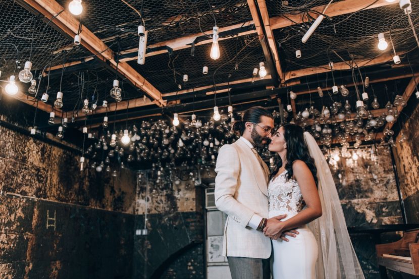 Art Factory Wedding with Modern, Tropical & Vintage Details - Fox & Hare