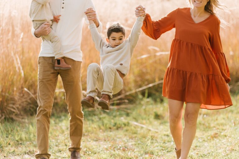 Fall Family Session at Jockey Hollow in Morristown, NJ