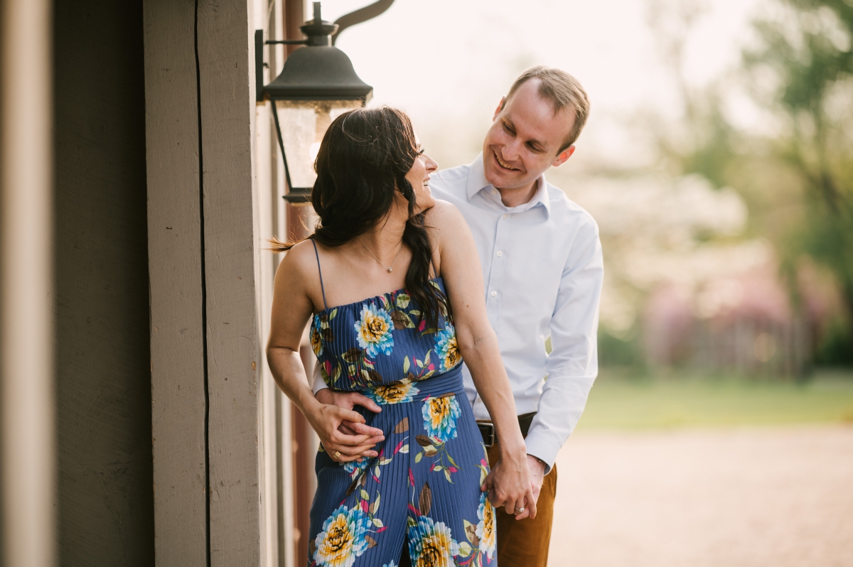 Engagement Session at Historic Waterloo Village - Fox & Hare Photo