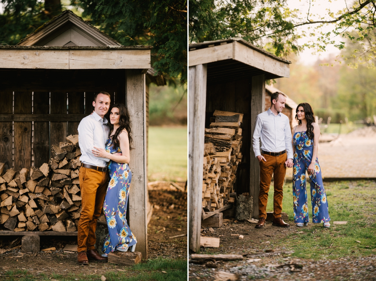 Engagement Session at Historic Waterloo Village - Fox & Hare Photo
