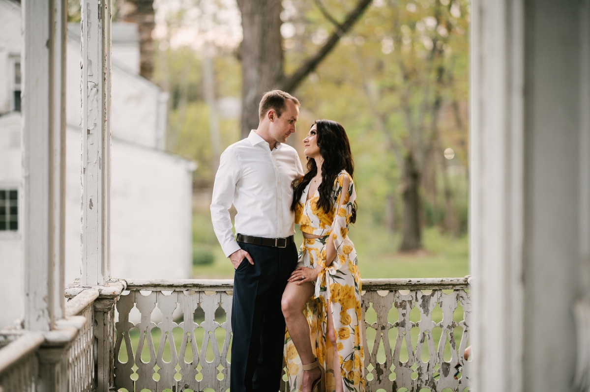 Engagement Session at Historic Waterloo Village - Fox & Hare Photo