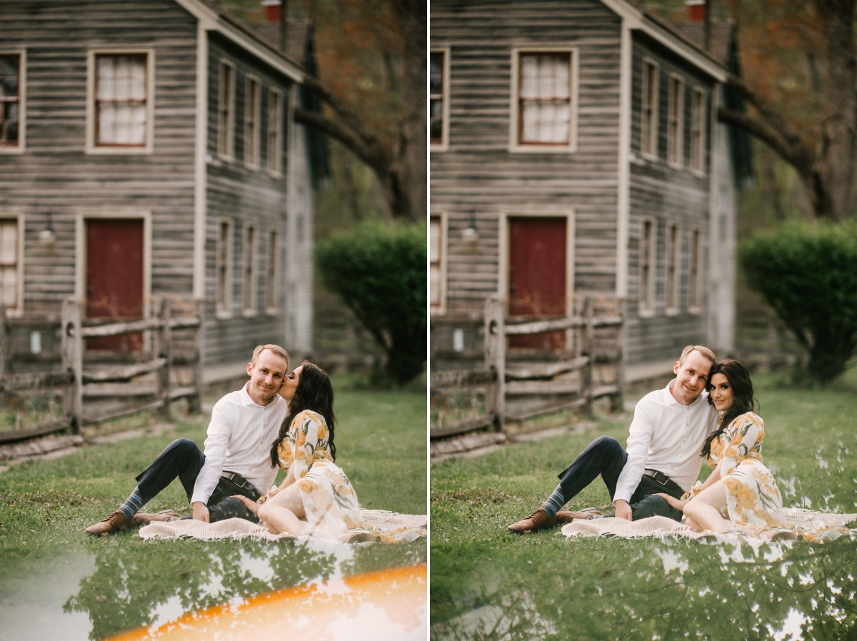 Engagement Session at Historic Waterloo Village - Fox & Hare Photo