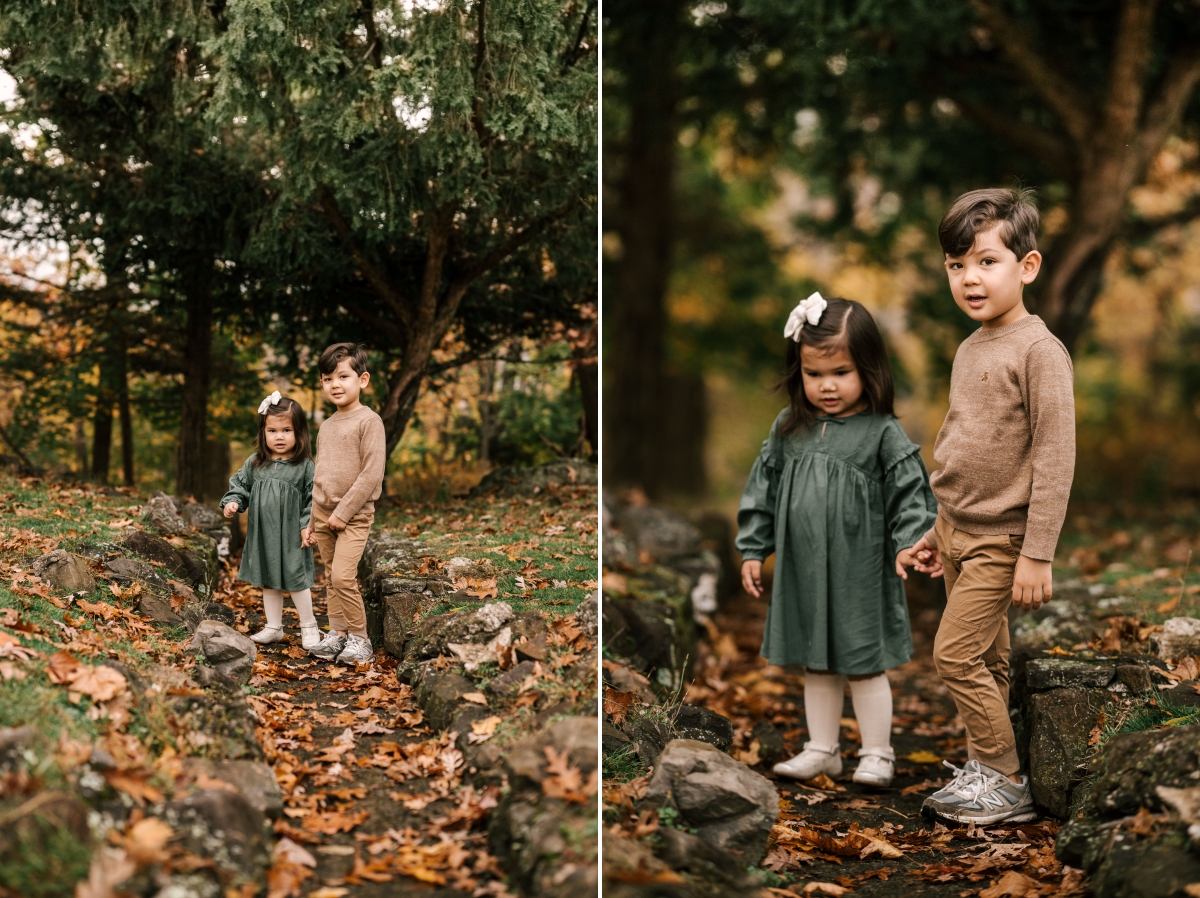 November Rainy Day Family Session at Kip's Castle Park - The Fox & The ...